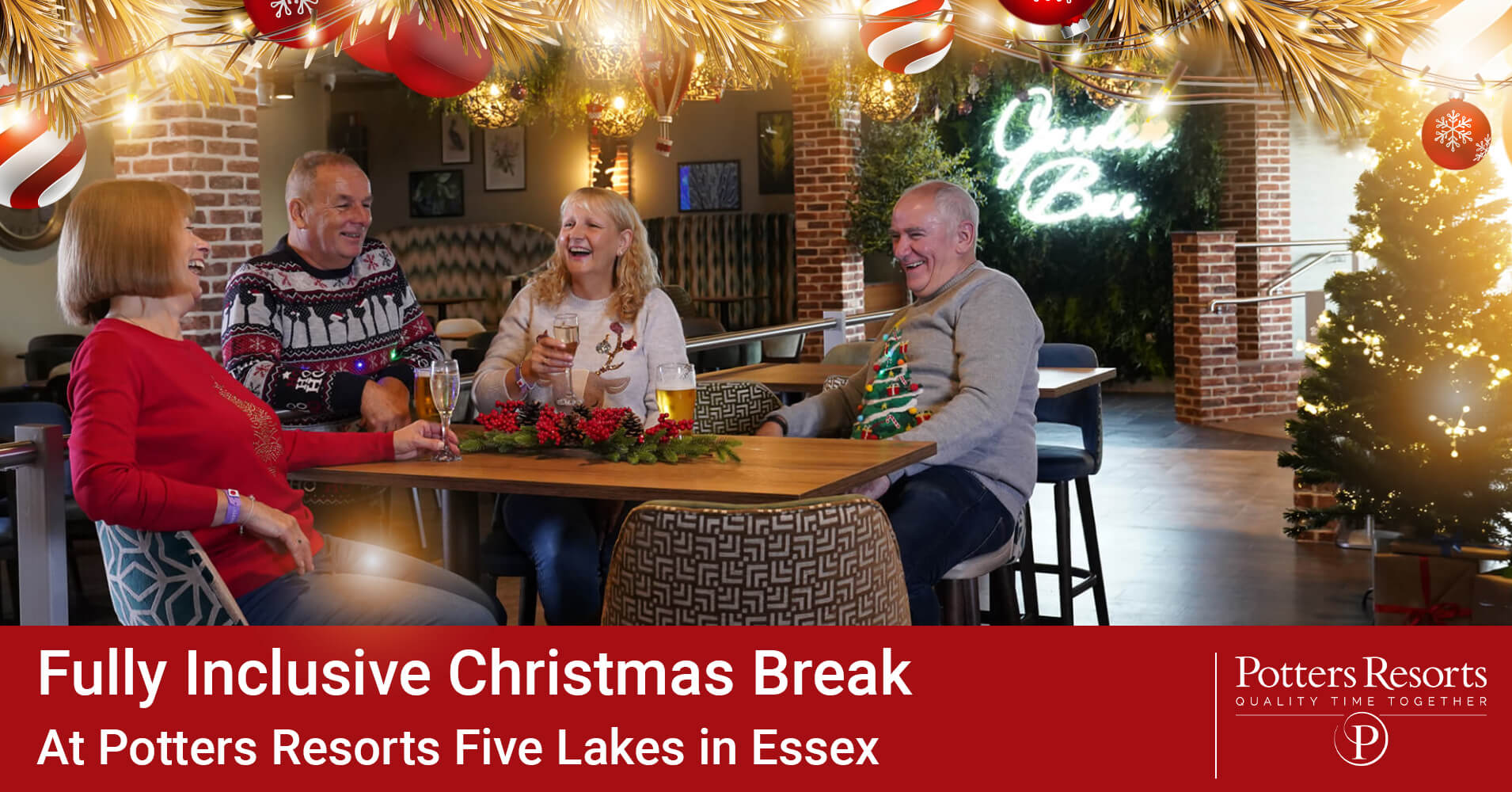 Potters Resorts Five Lakes | All Inclusive Adult Only Christmas Break