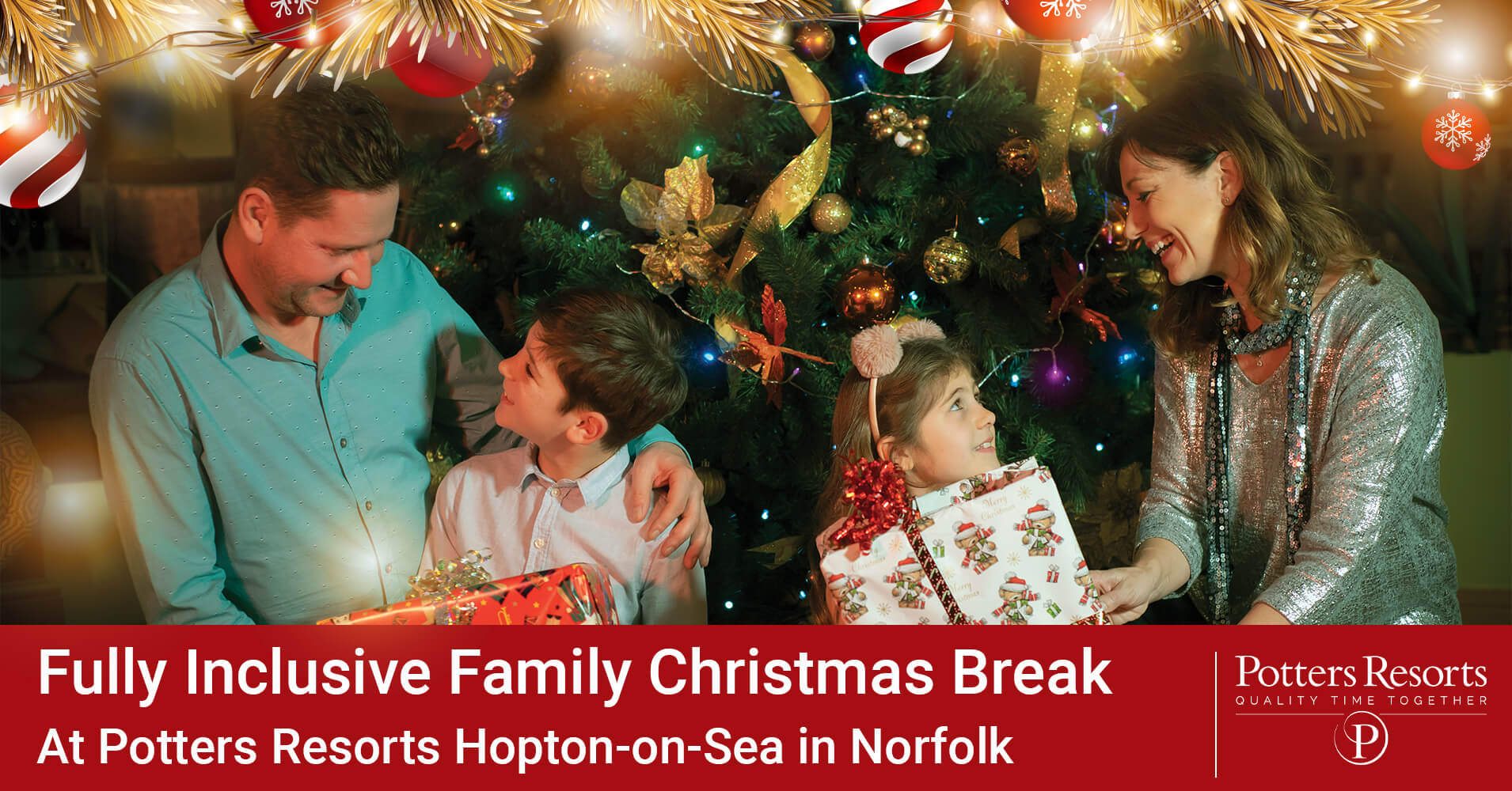 Potters Resorts Hopton-on-Sea | All Inclusive Family Christmas Break