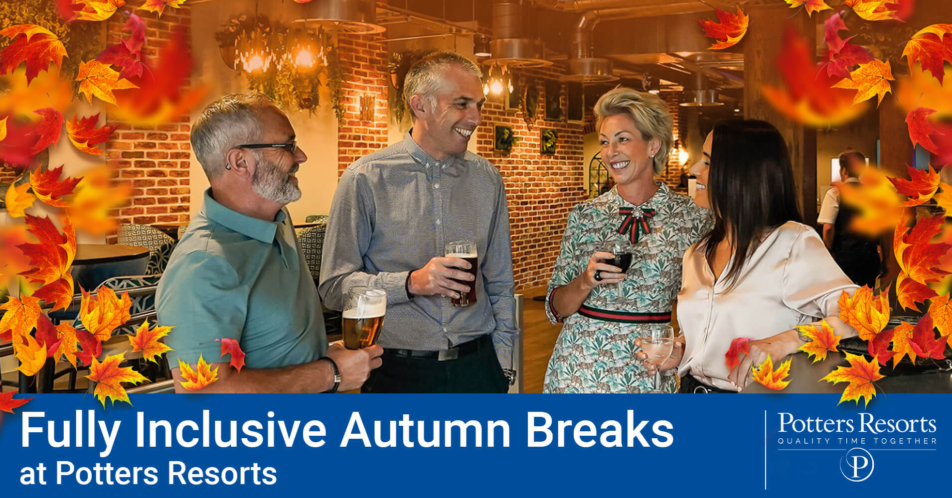 Potters Resorts Five Lakes | All Inclusive Autumn Breaks Essex